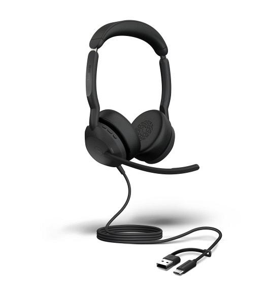 Jabra Evolve2 50 USB-C/A MS stereo | Headsets.nl